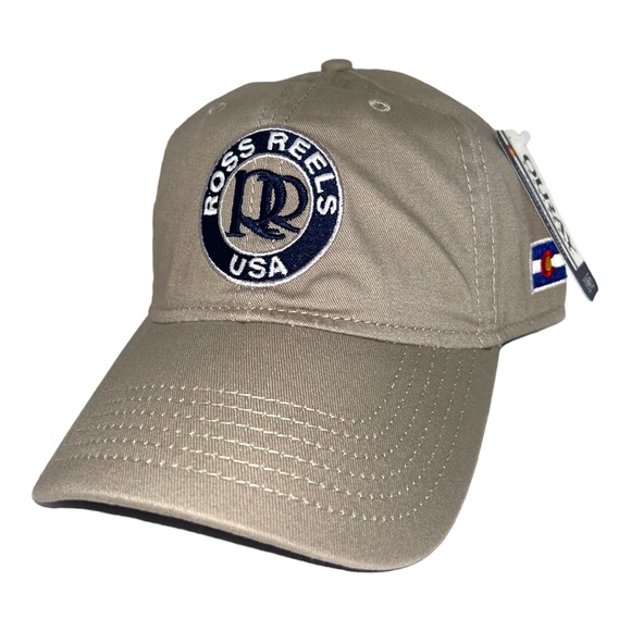 Ross Reels | Accessories | Mens Ross Reels Fly Fishing Tan Khaki 6panel ...